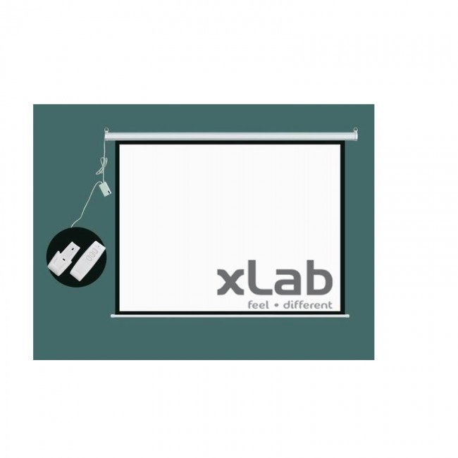 Buy XLab Projector Screen XPSER- 100 - Electric Remote Control online ...